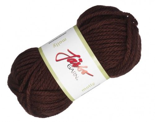 Könyv: Molly fonal 100% akril 50g, kb.50m barna